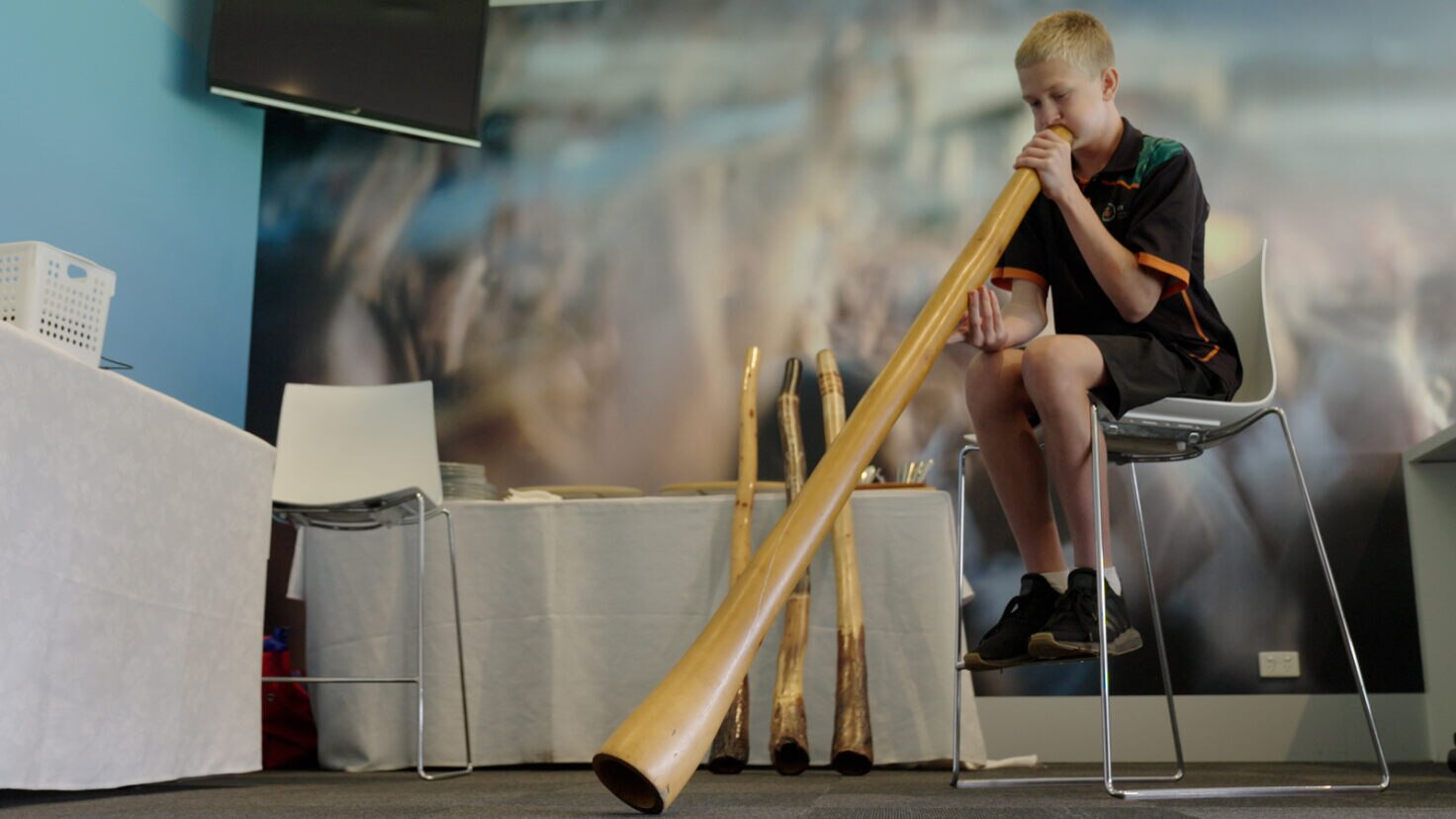 Malakai used to feel breathless. He thinks learning the yidaki helped ...