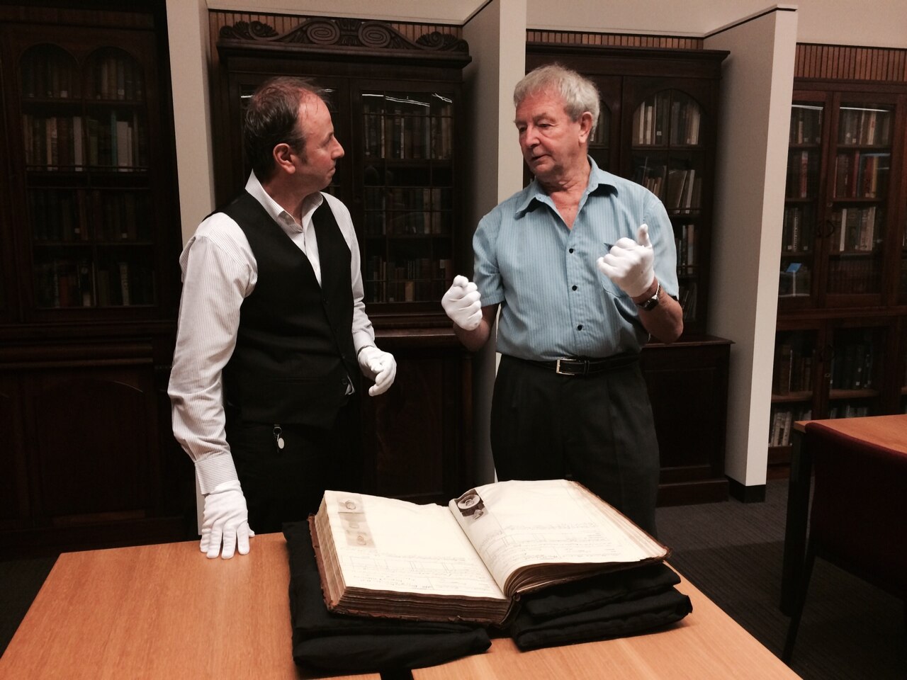 Tasmanian prisoners record book released from a wardrobe - ABC News