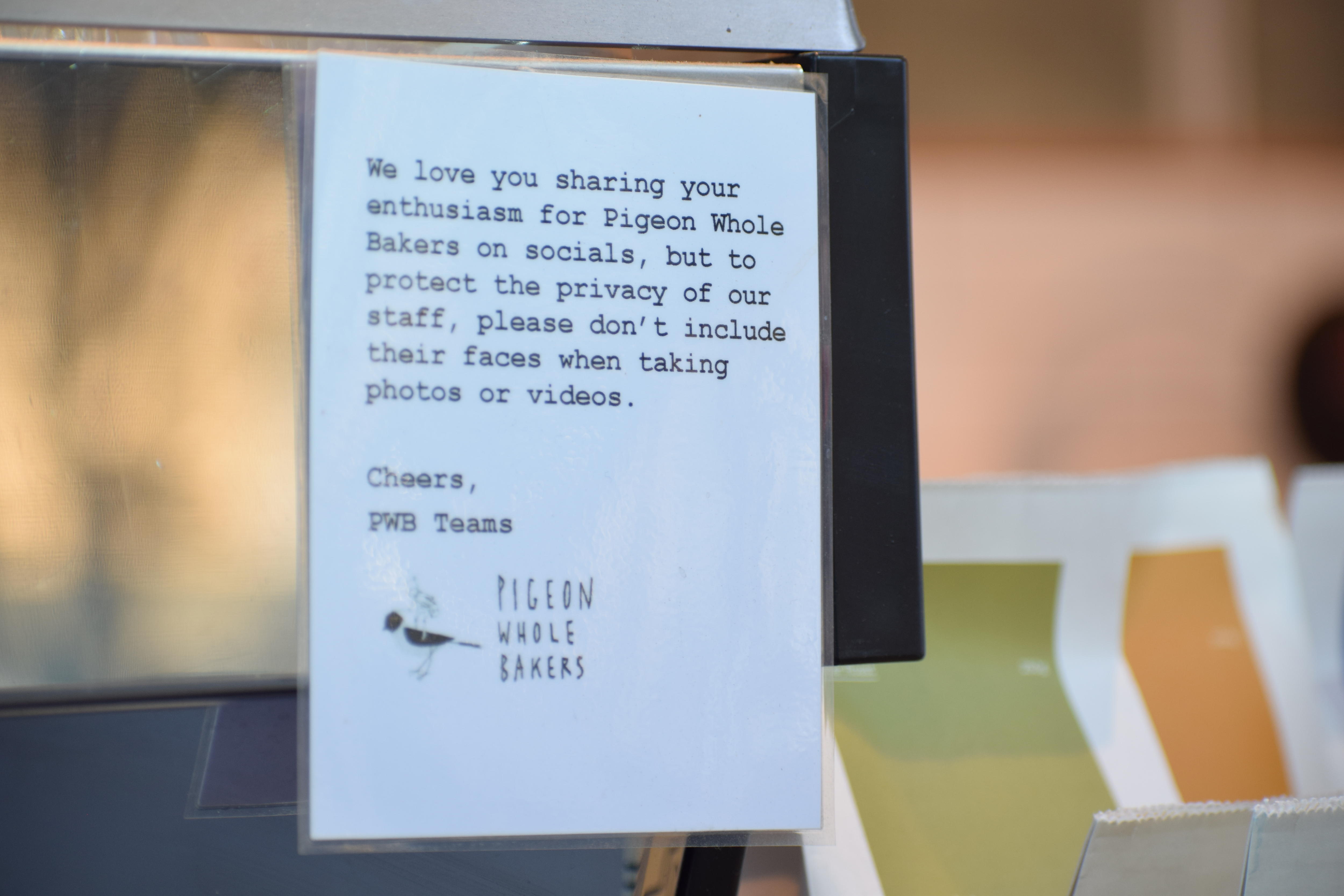 Insta-famous bakery Pigeon Whole Bakers asks customers to stop filming ...