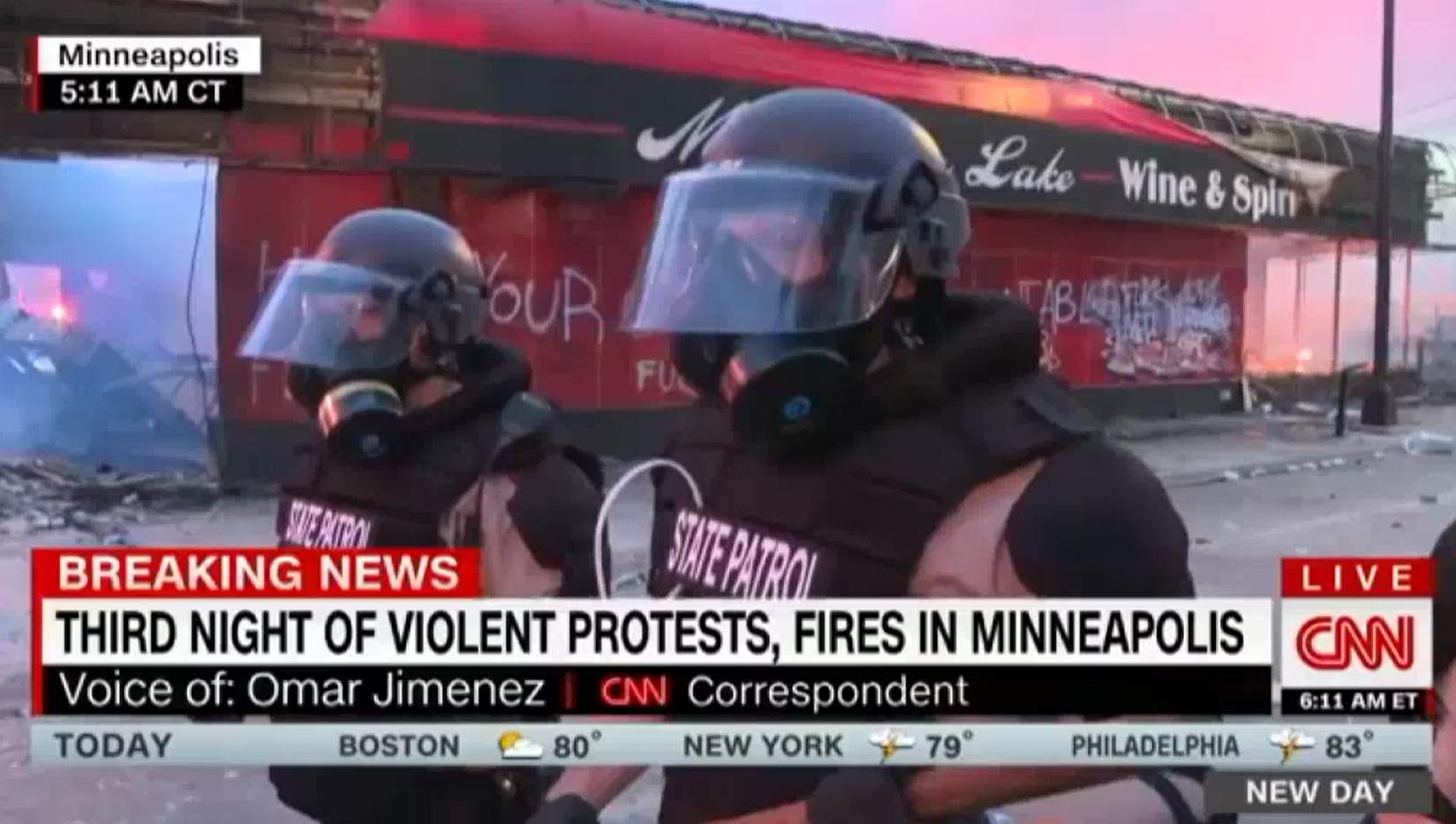 Minnesota police arrest CNN reporter on air while covering Minneapolis ...