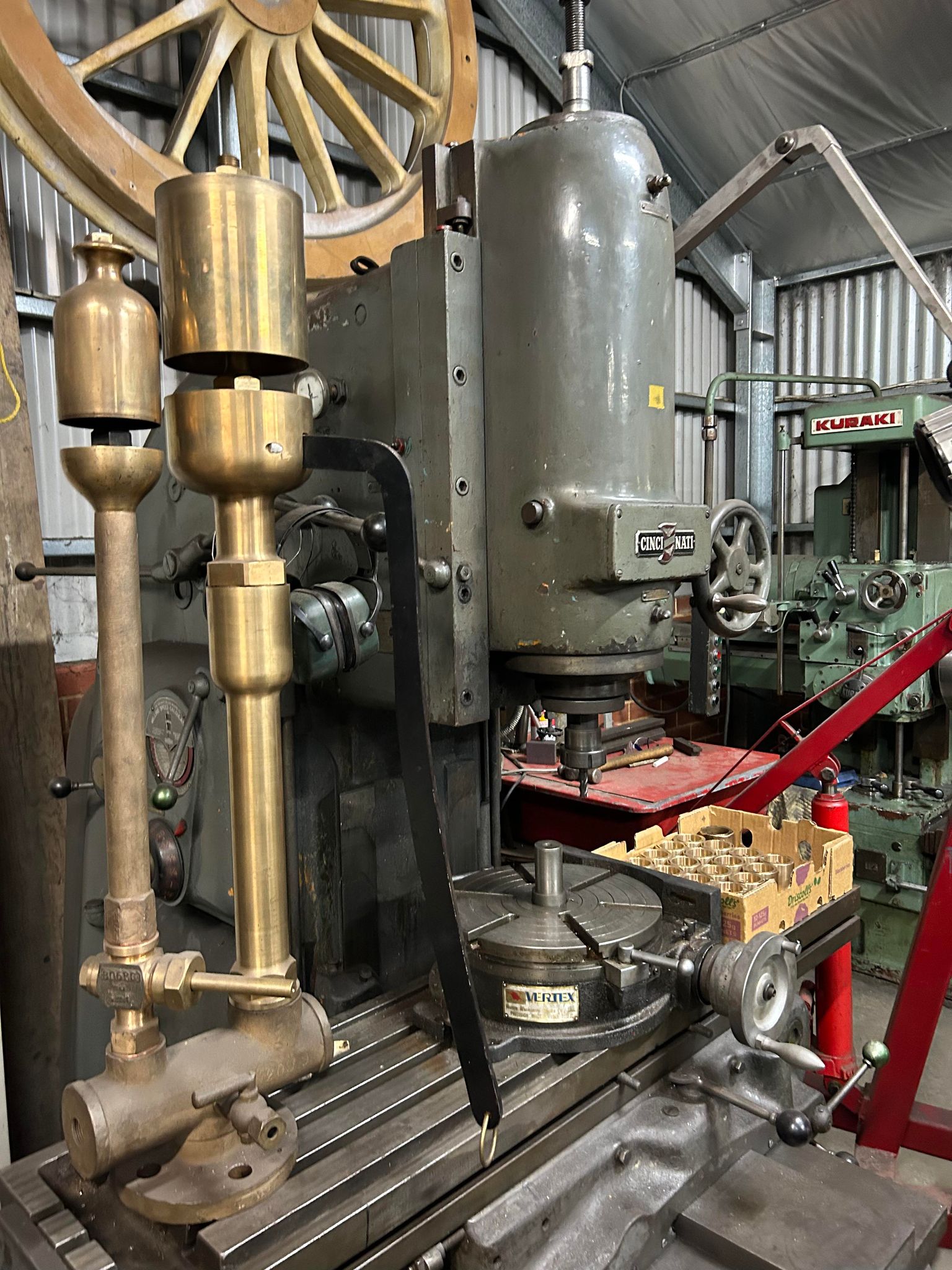 This Adelaide man is 20 years into building a full-sized steam engine ...