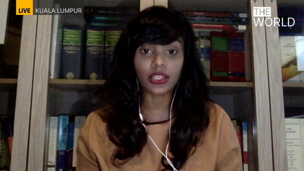 Grace Nathan is a Malaysian lawyer whose mother was on the missing ...