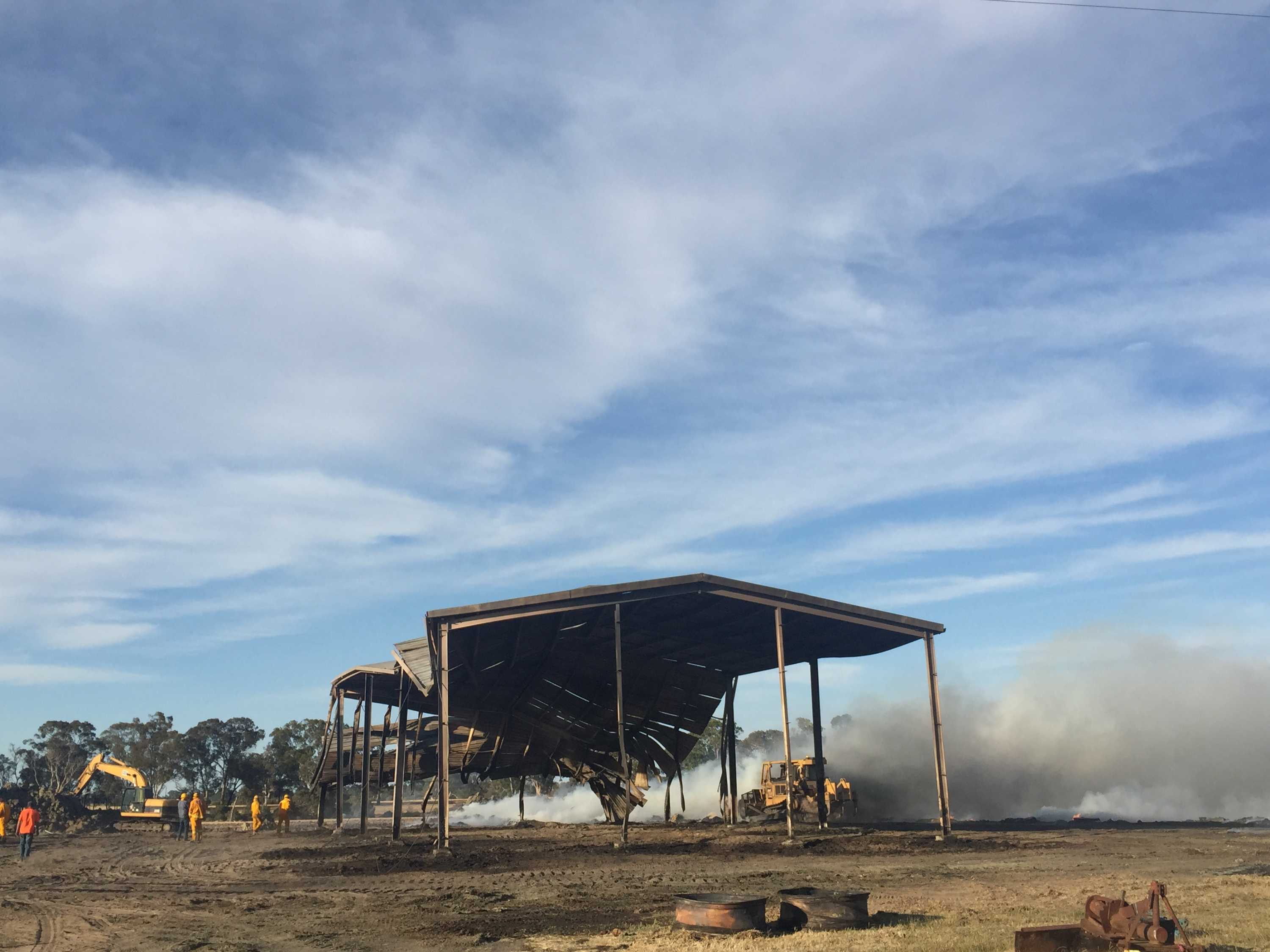 Haystack fires to burn grain producers who baled up failed crops, didn ...