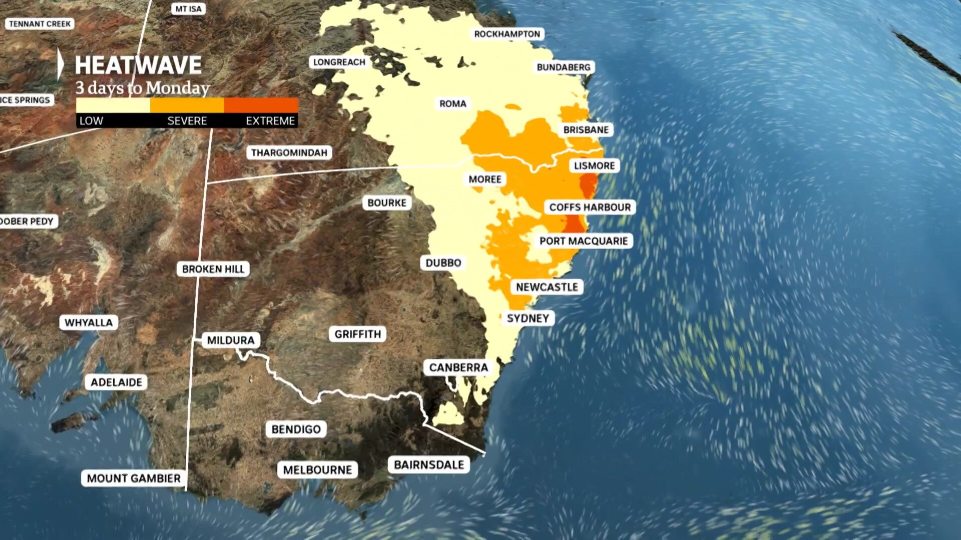Heatwave sweeps the south east. - ABC News