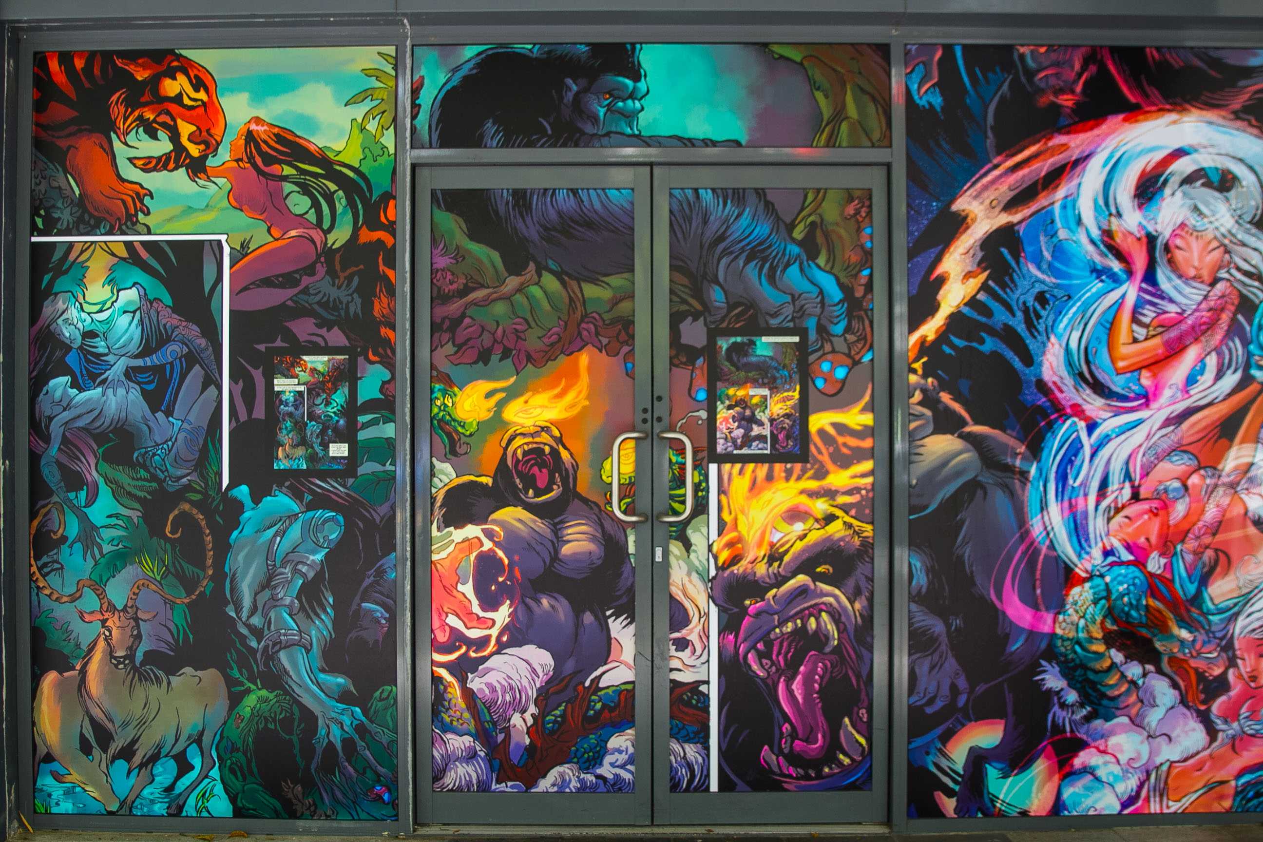 Brisbane's first walkable comic strip created by female artists ...