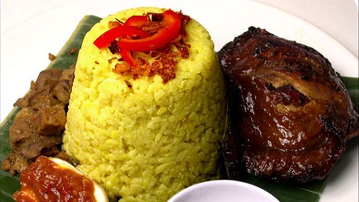 Nasi Kuning (Yellow Rice) - ABC Everyday