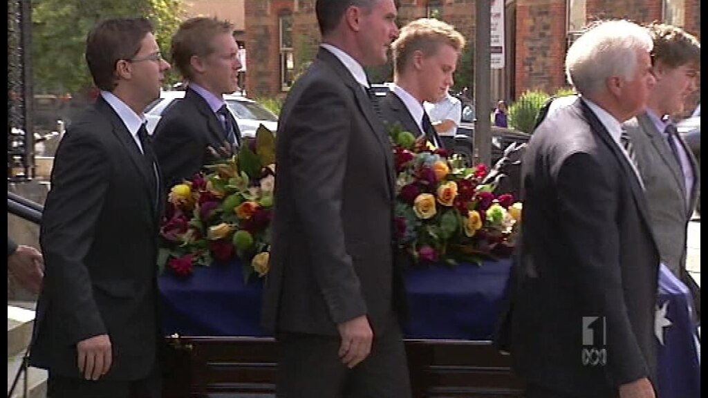 State funeral remembers Kym Bonython's life - ABC News