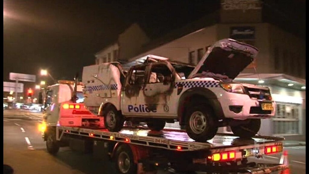 Fresh bikie bail bid over torched police van - ABC News
