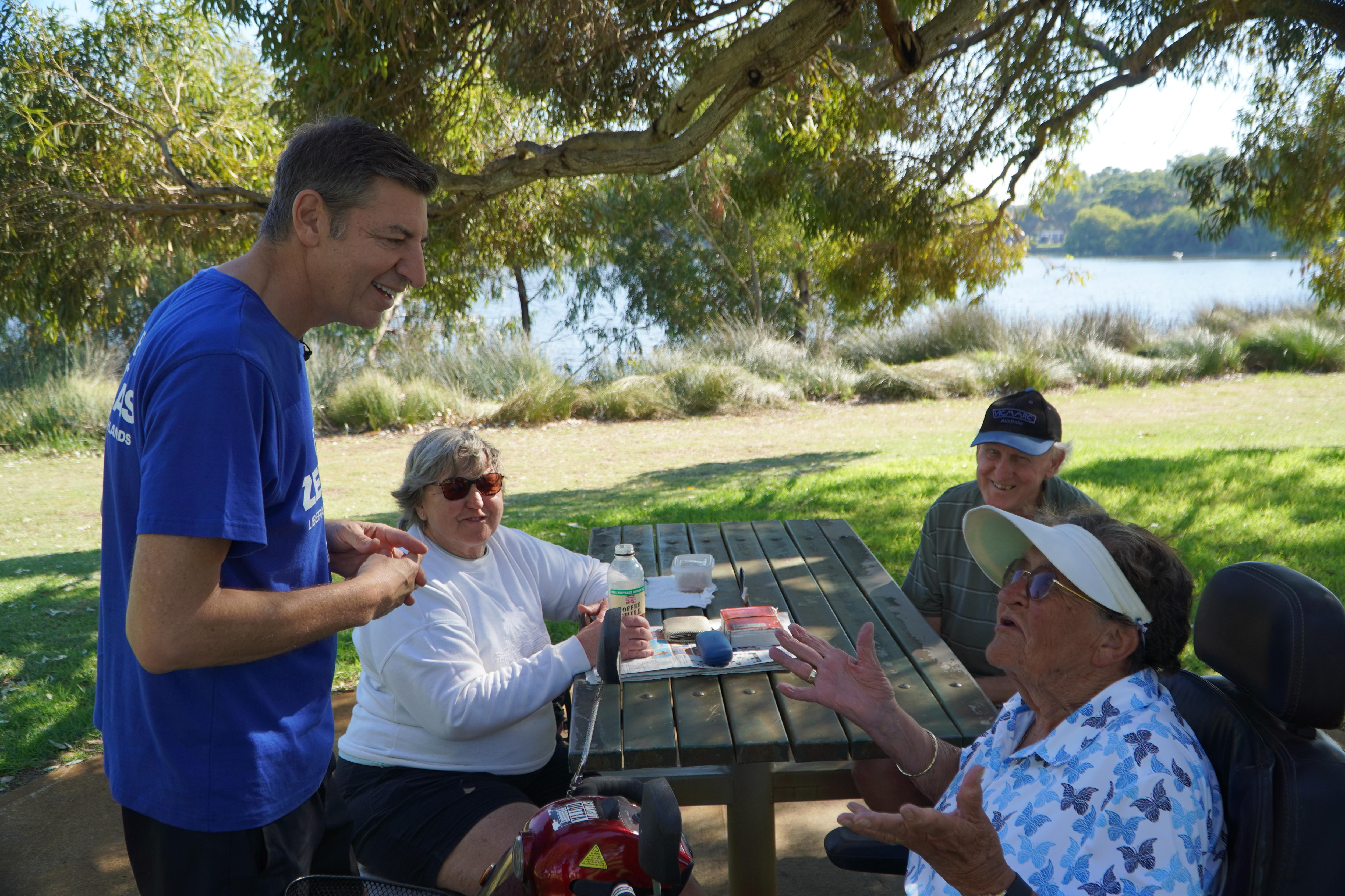 Basil Zempilas 'working right to the line' to win Churchlands from ...