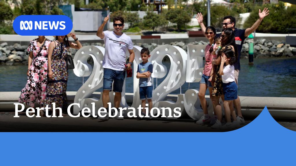 Thousands gather for Perth's biggest ever NYE celebrations - ABC News
