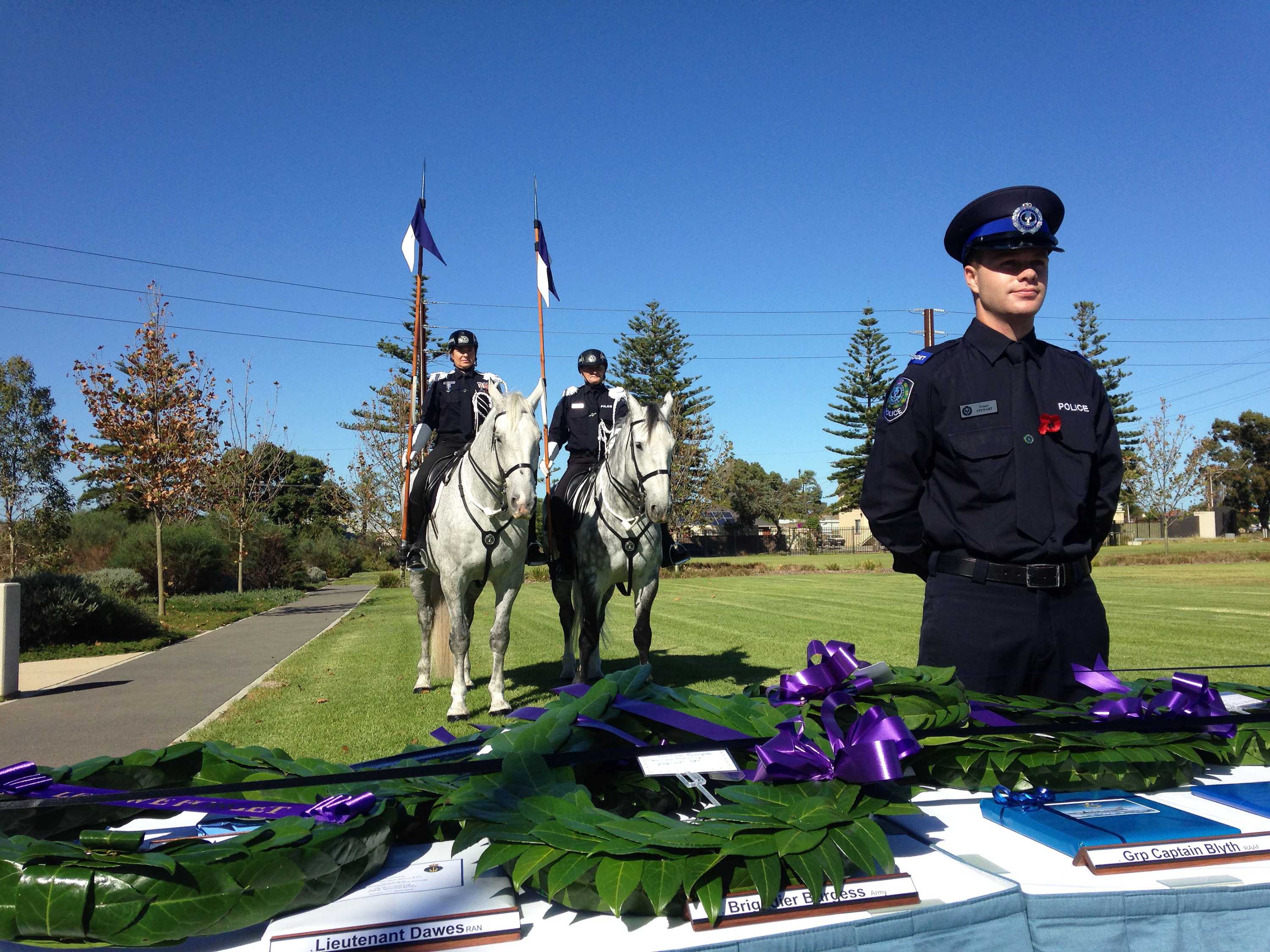 South Australian Police hold ANZAC service at Fort Largs for fallen ...