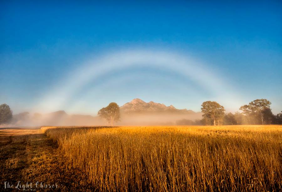 Why 'fogbows', ghostly white rainbows, are such a rare treat to spot in ...