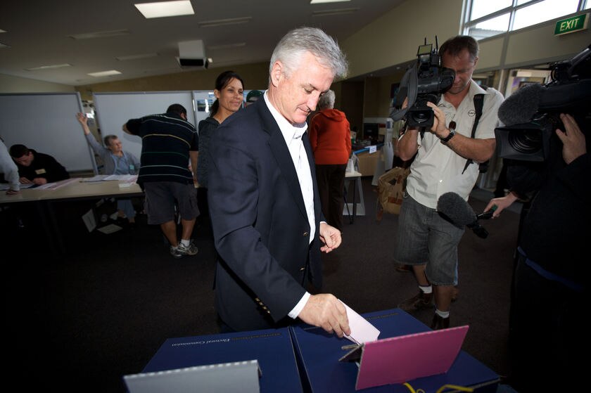 Leaders vote in WA state election - ABC News