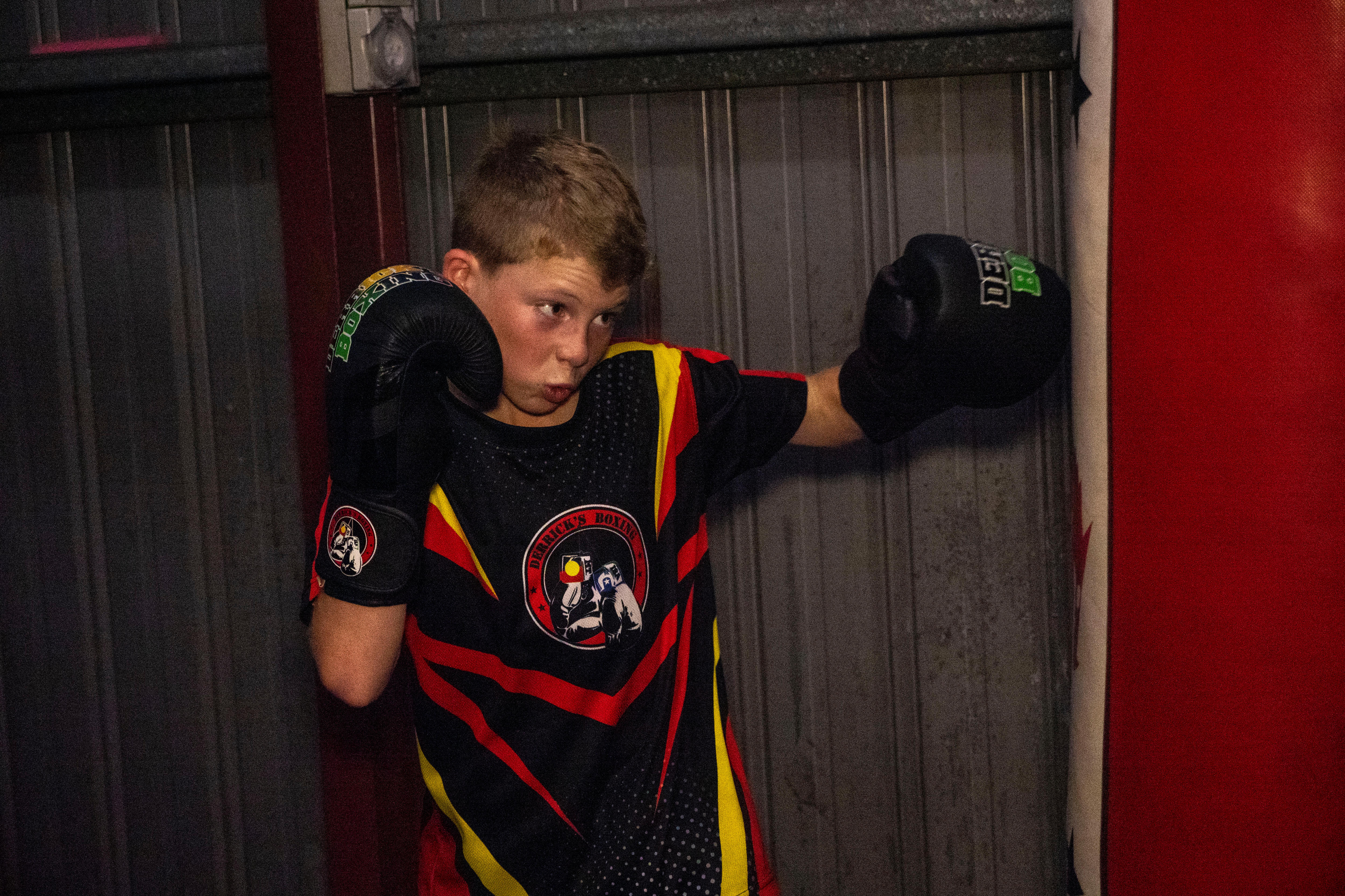 Mount Isa's Kael Burns used to be shy but boxing has given him ...