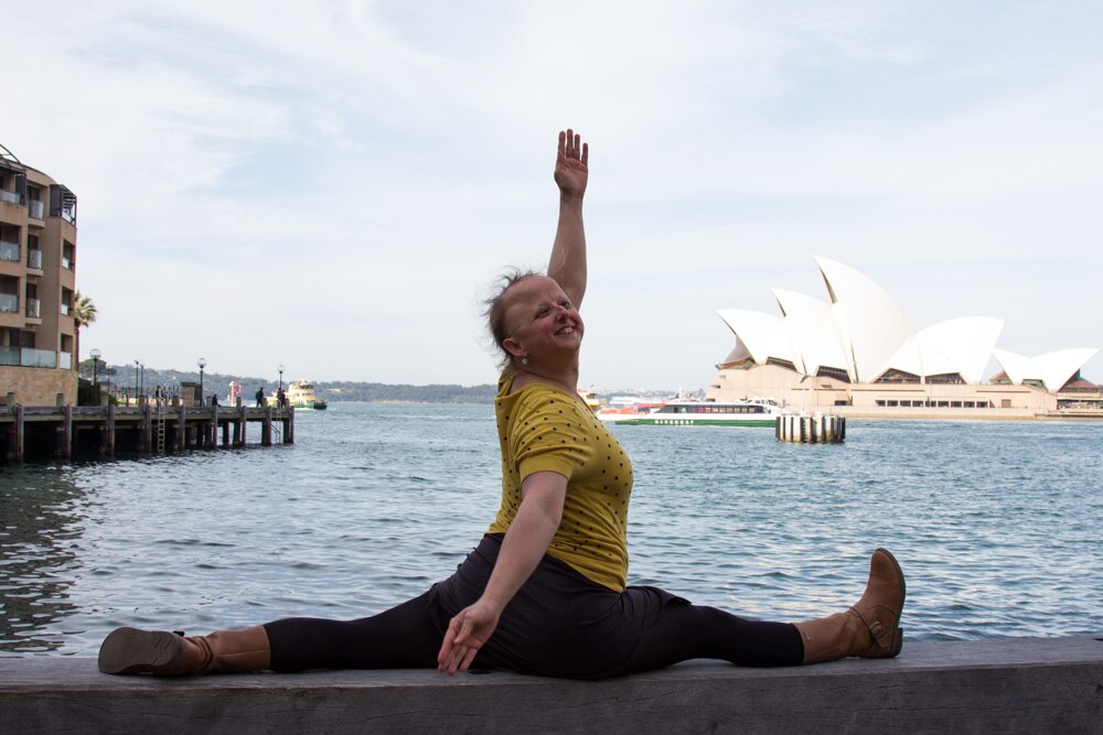 Sarah Houbolt brings her circus act and advocacy for disabled arts to ...