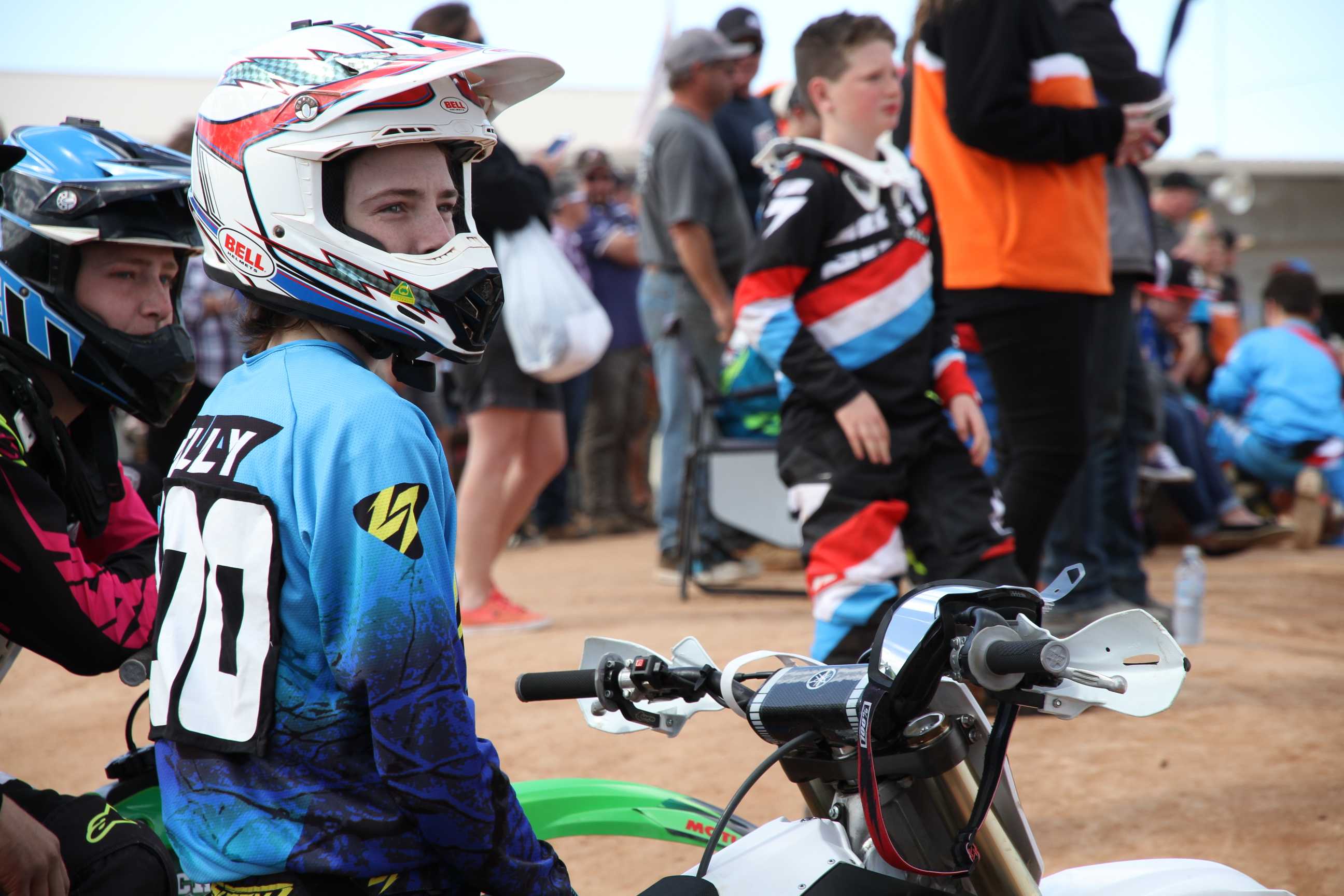 Junior motocross riders from across Australia gather in South Australia ...