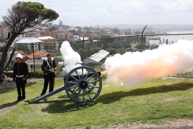 Rockhampton man digs up cannon believed to be one o'clock time gun ...