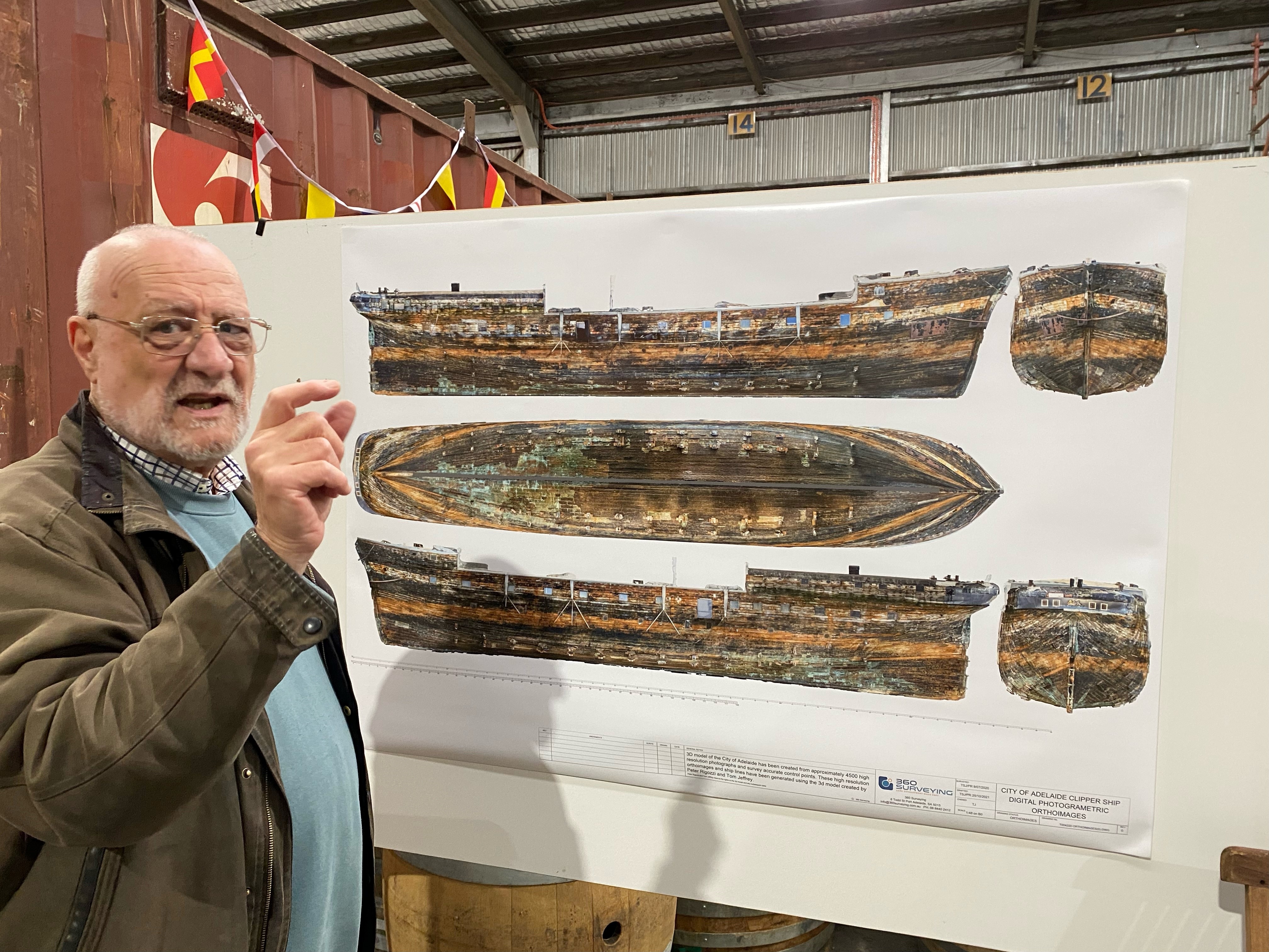 Clipper ship first class cabins on the way to restoration - ABC listen