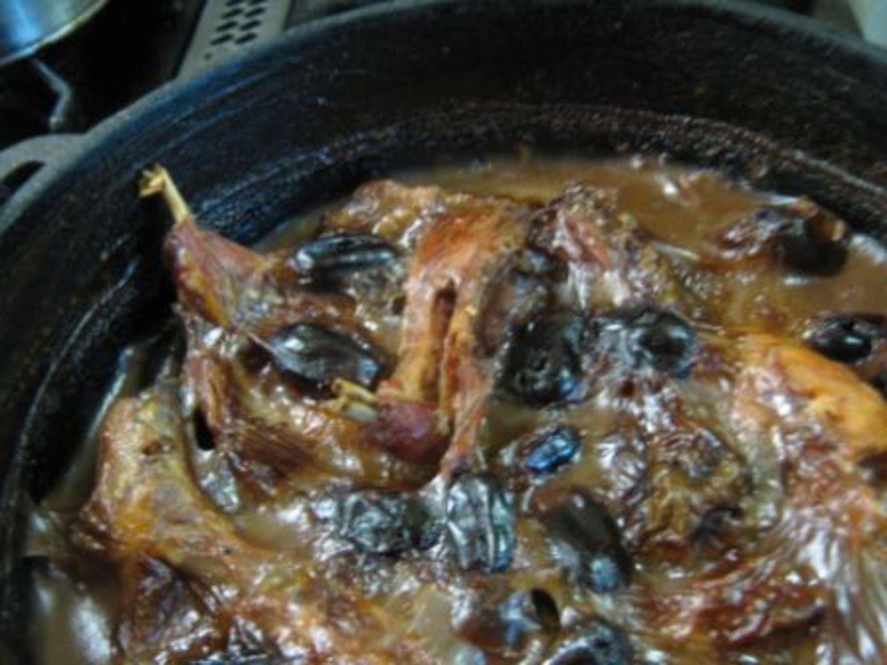 Rabbit in red wine and prunes - ABC News