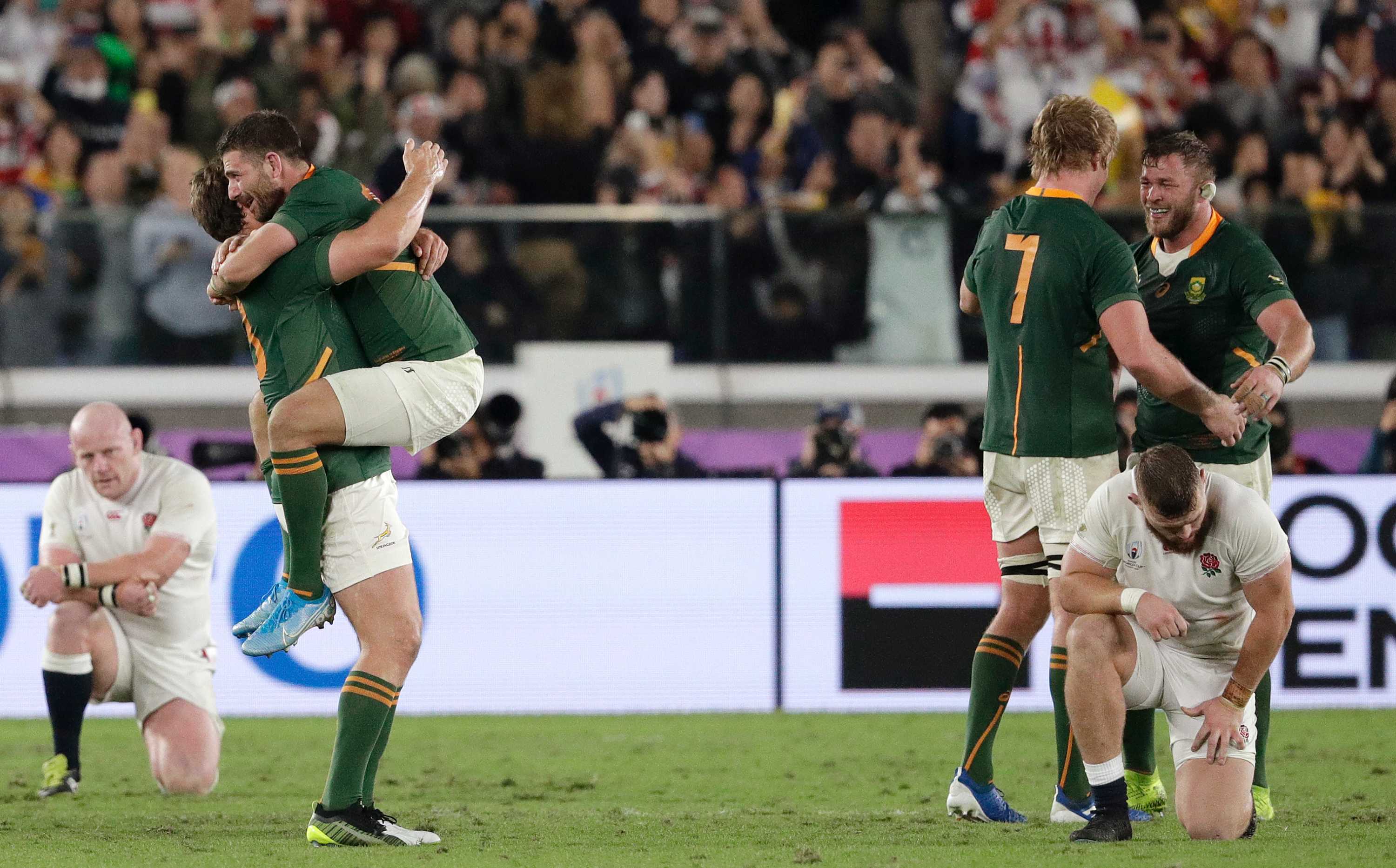 Rugby World Cup final: South Africa beats England 32-12 in Yokohama ...