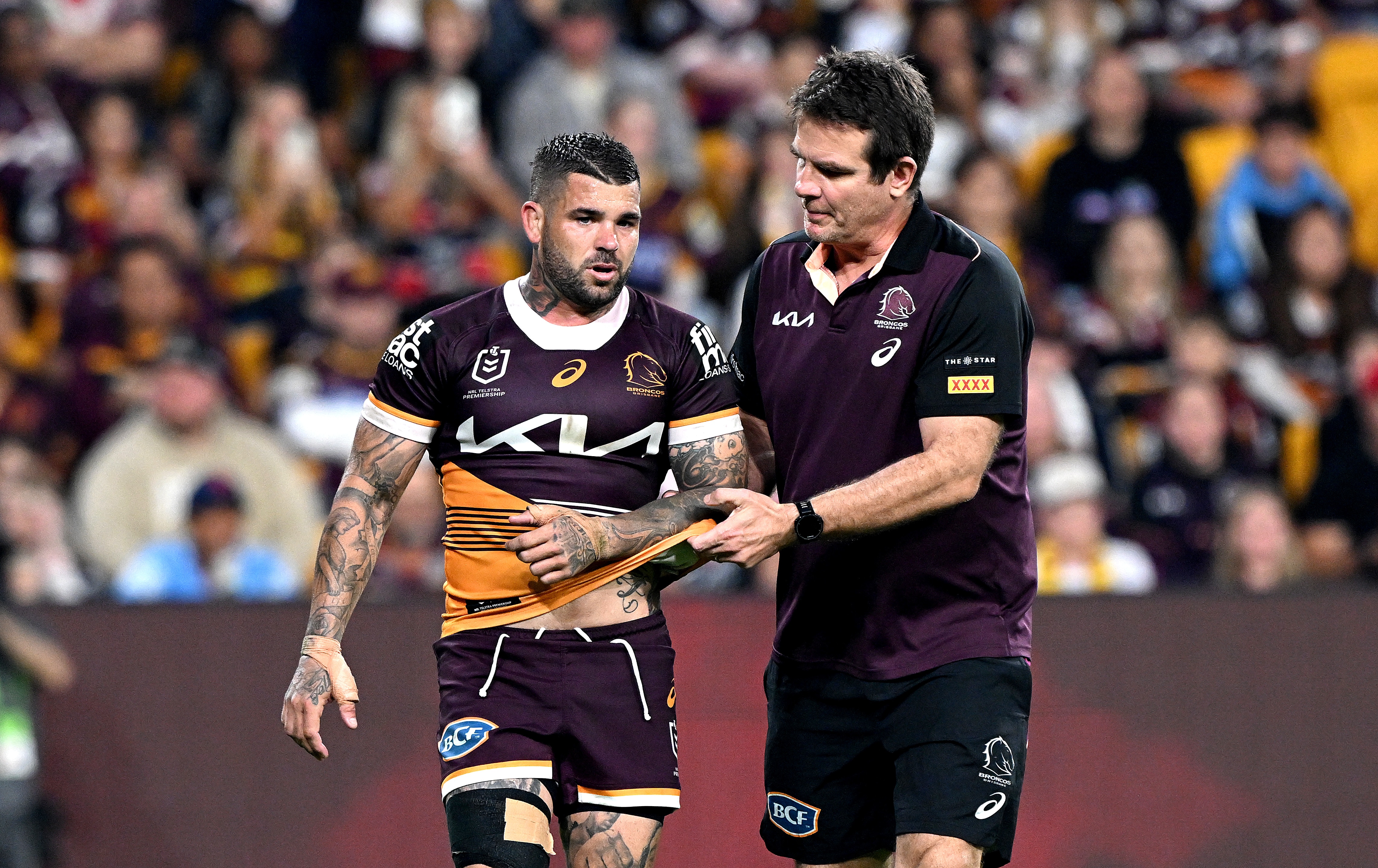 Adam Reynolds suffers torn bicep in Brisbane Broncos' loss to Sydney ...