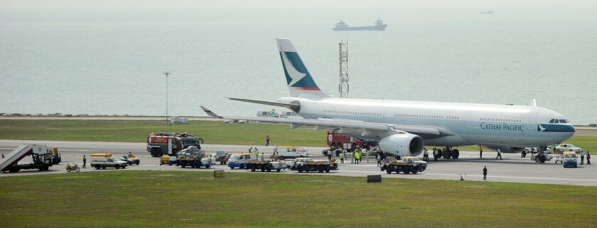 Engine fire on Cathay Pacific plane flying from Perth to Hong Kong ...
