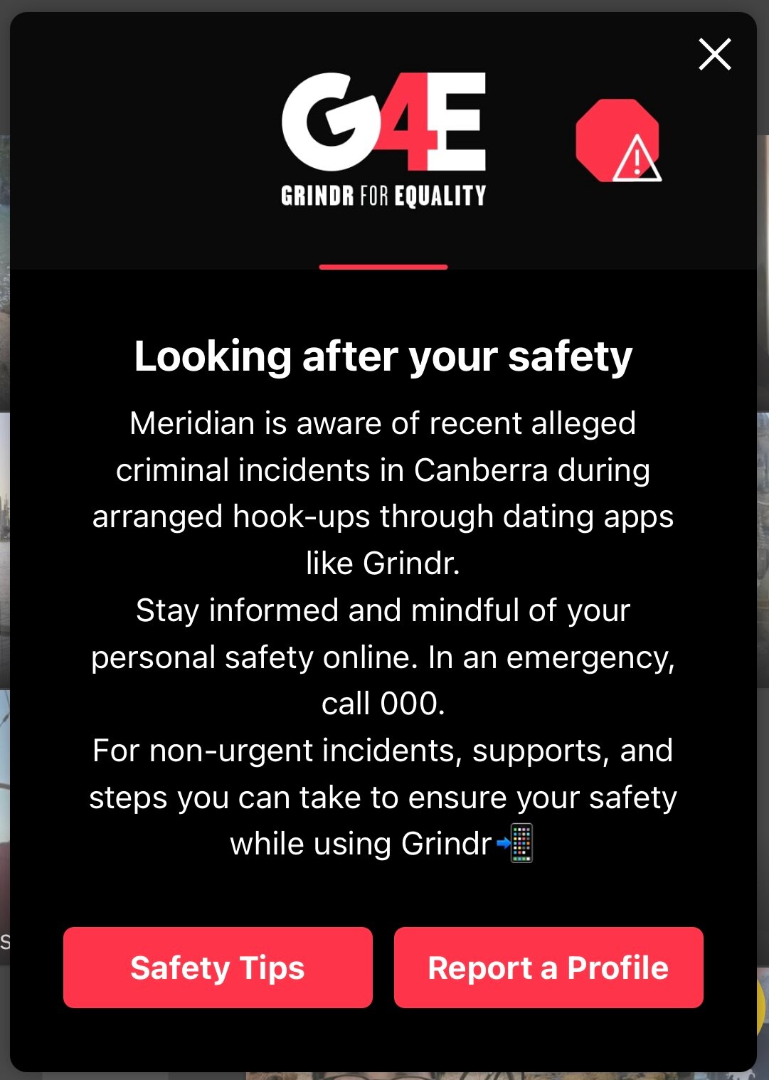 Dating app Grindr 'in communication' with police following three ...