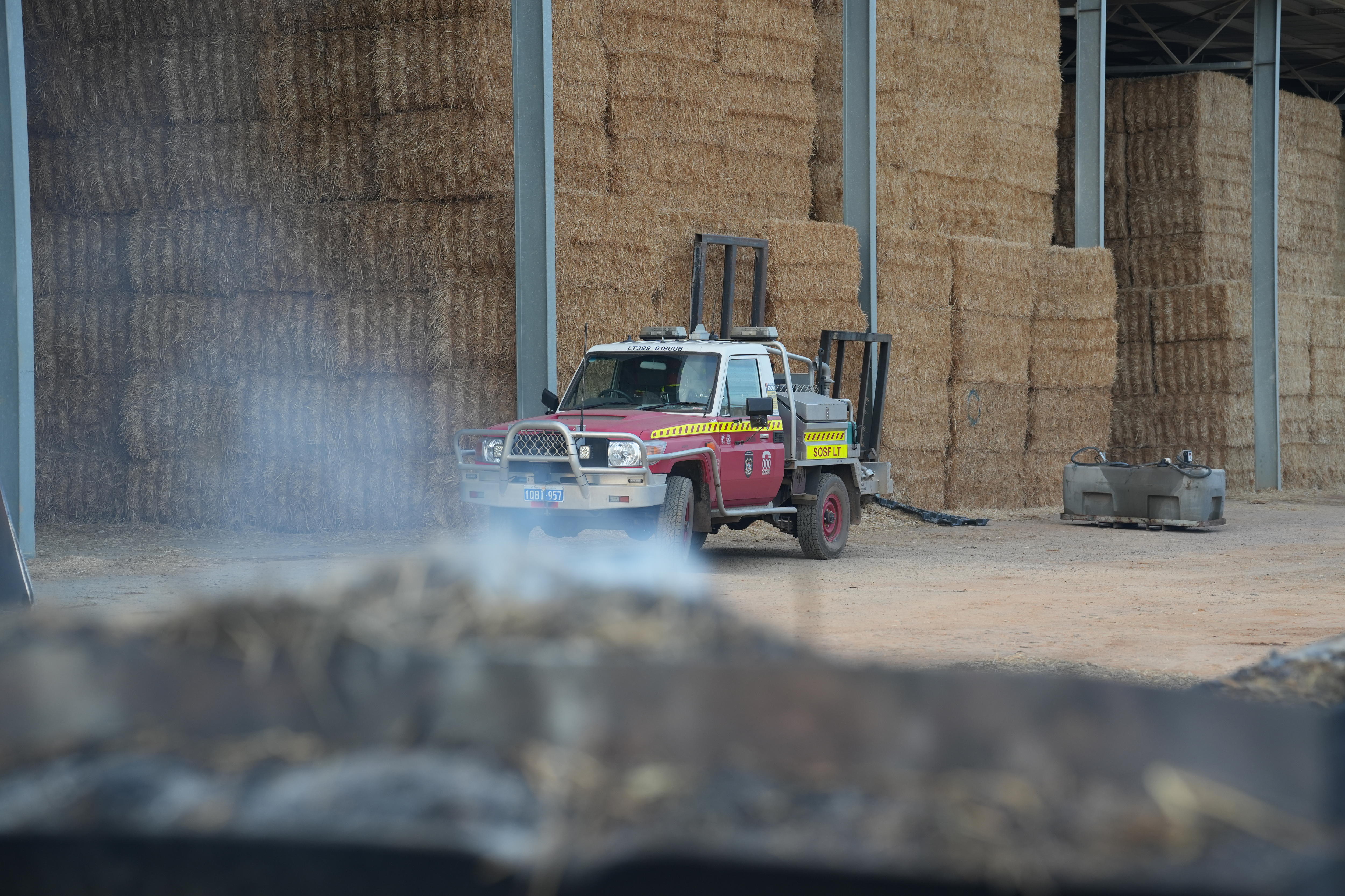 Hay fire in Williams damages factory as WA farmers struggle with feed ...