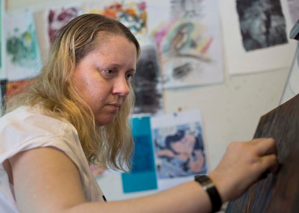 Disability Action Week: Art 'magic' for confidence - ABC News