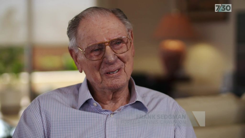 Frank Sedgman is still a champion at 93 - ABC News