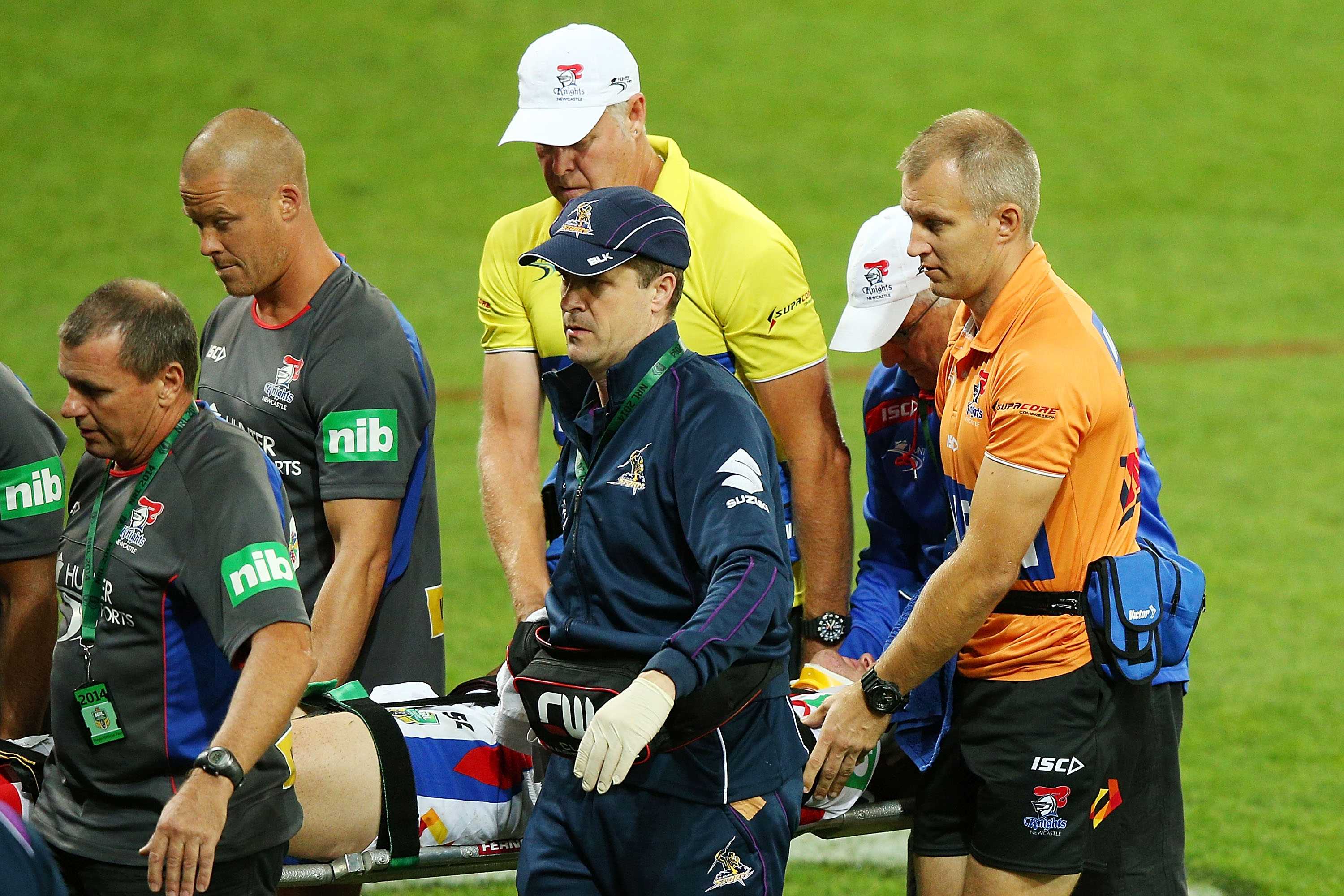 Alex McKinnon injury sours Melbourne Storm, Newcastle Knights NRL clash ...