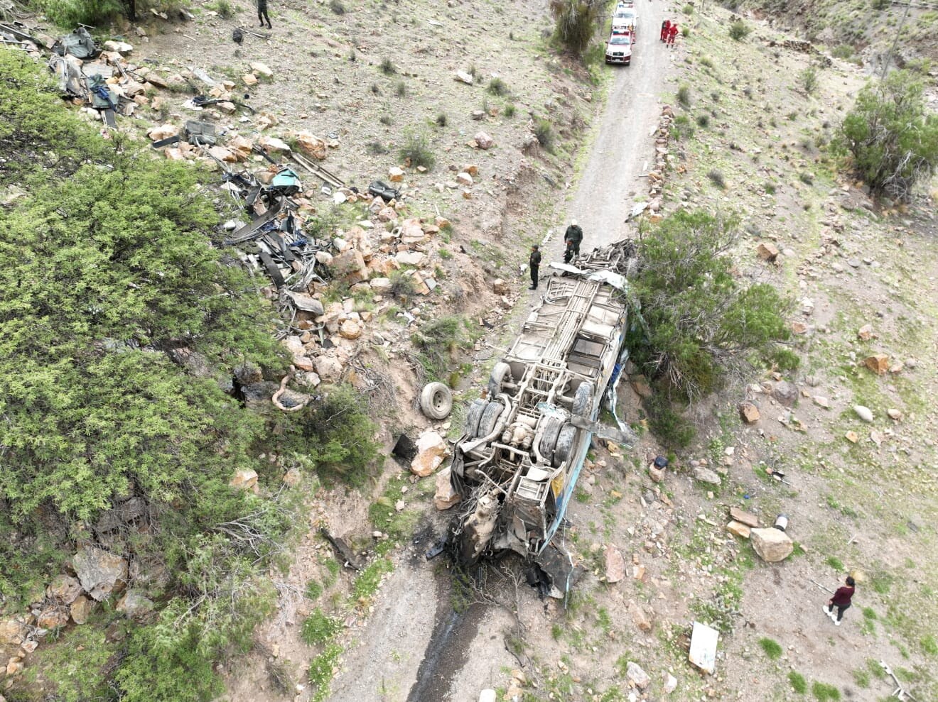 At least 30 killed as bus plunges 800 metres off Bolivian cliff - ABC News