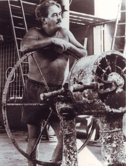 Carl Atkinson - Territory larrikin, mechanic and shipwreck salvage ...