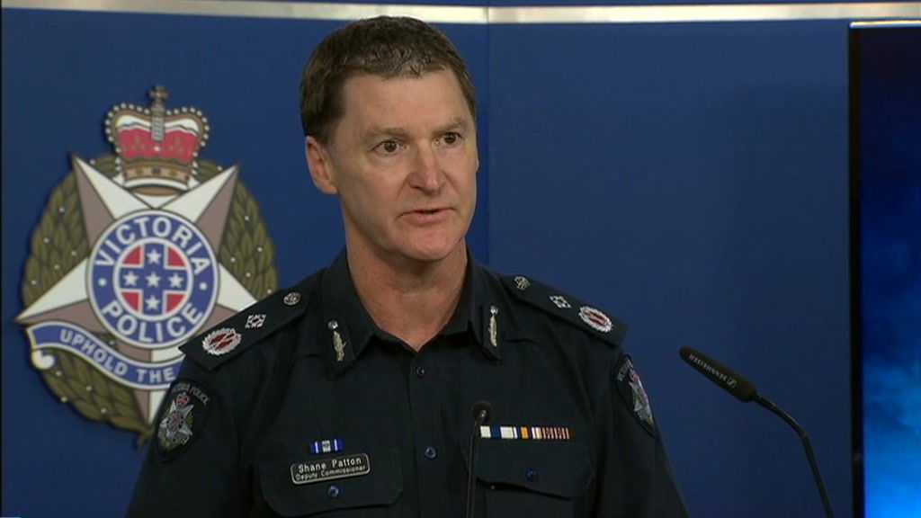Victoria Police Deputy Commissioner Shane Patton expresses his anger ...