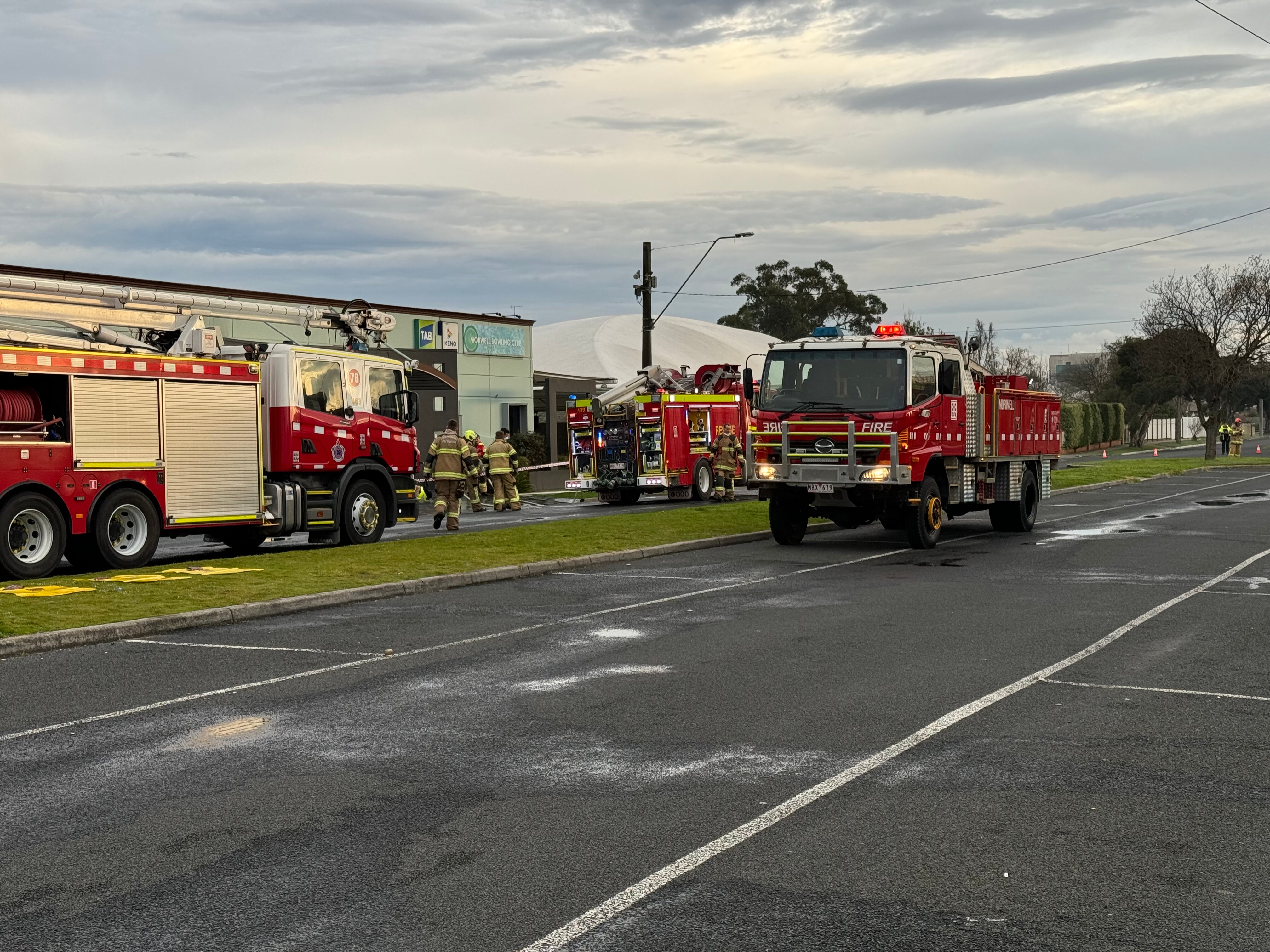 Morwell Bowling Club destroyed by fire overnight, multi-million-dollar ...