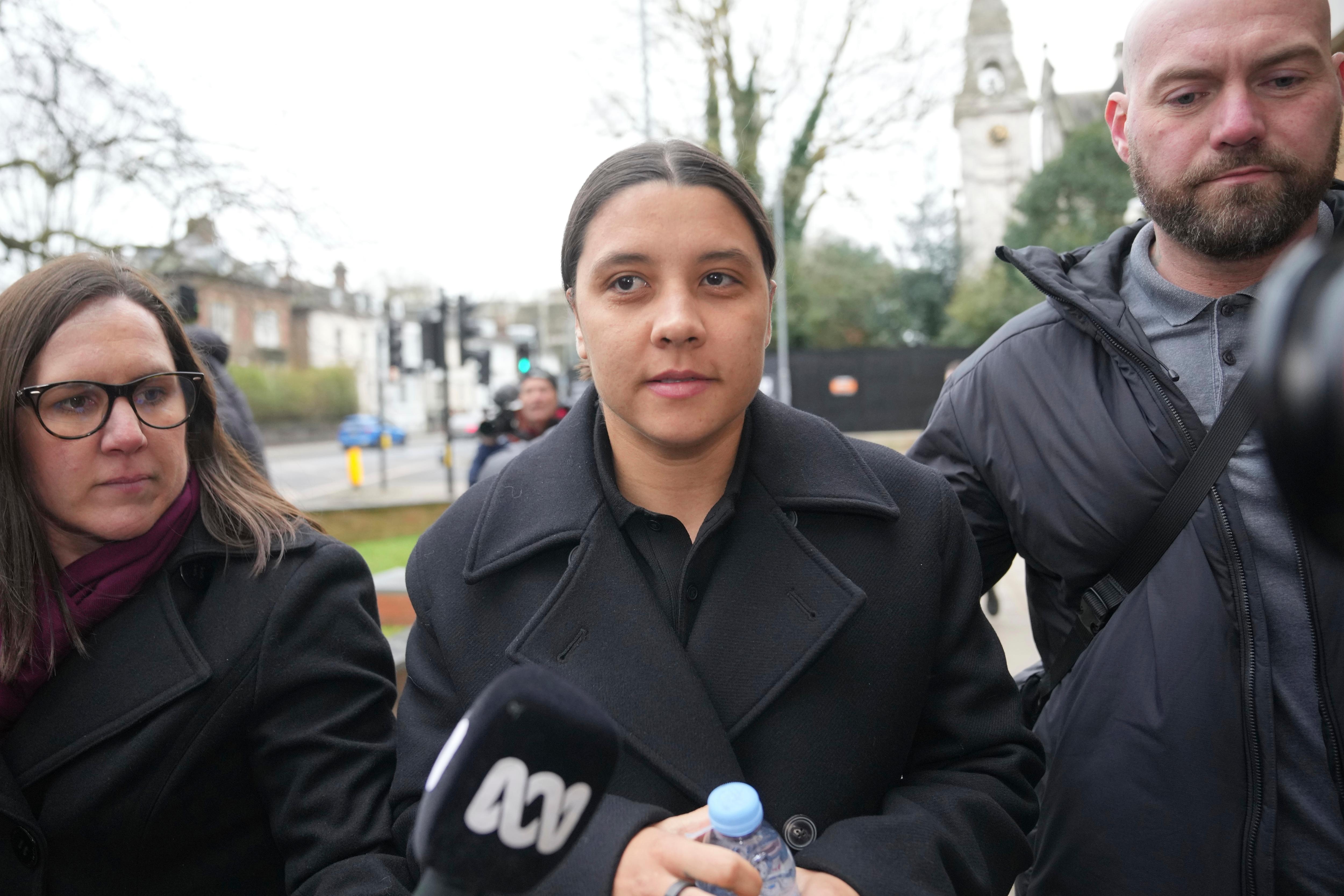 Sam Kerr's trial hears alleged victim addressed impact of being called ...