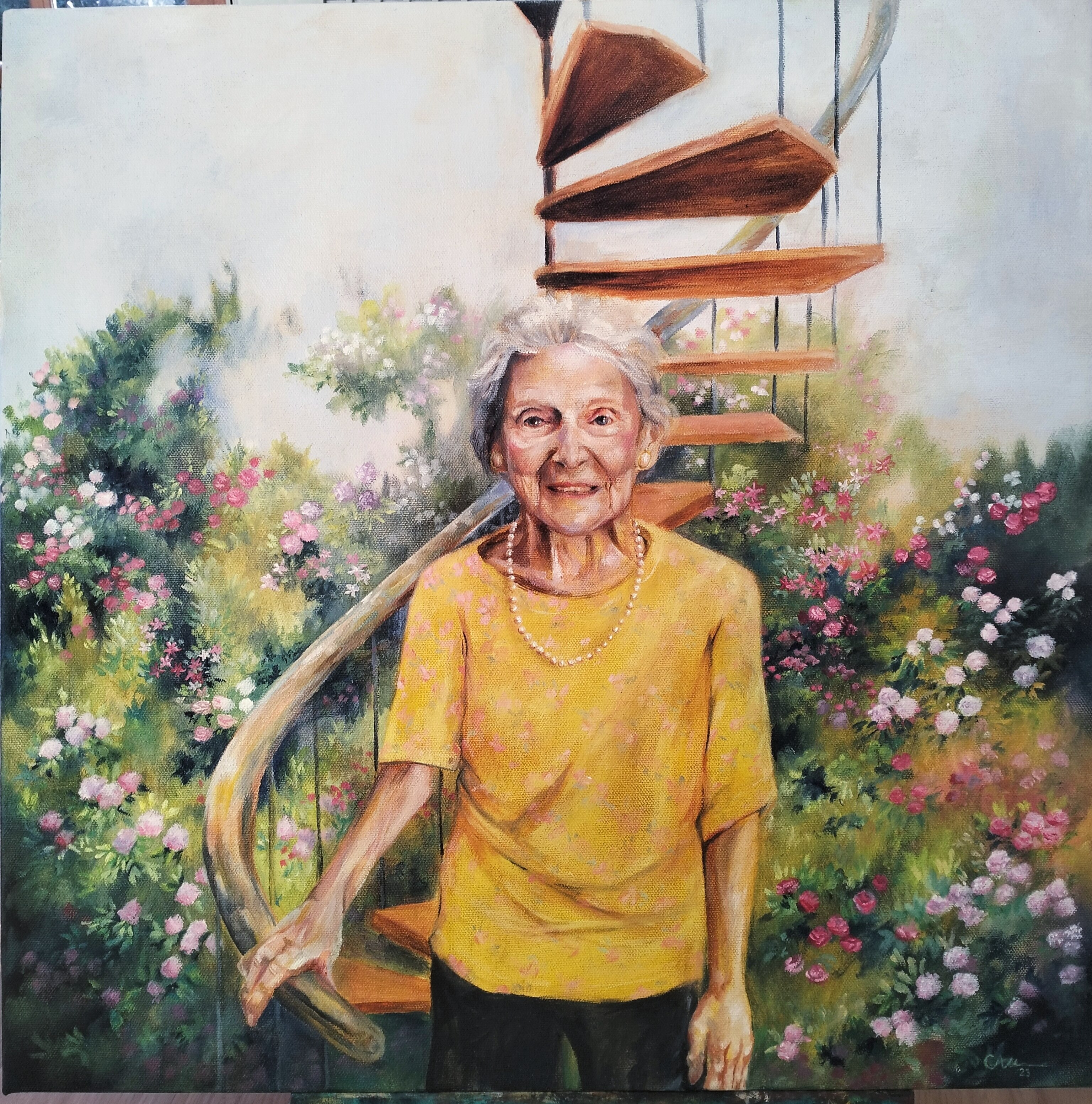 Teen's portrait of a centenarian - ABC listen