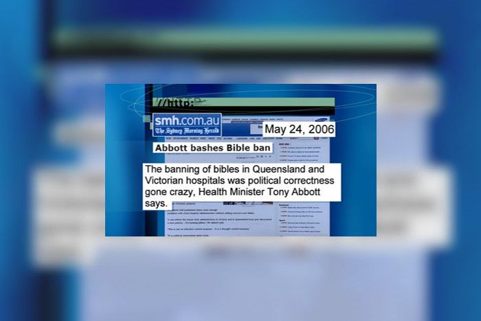 Bible Bashing Beat Up - Media Watch