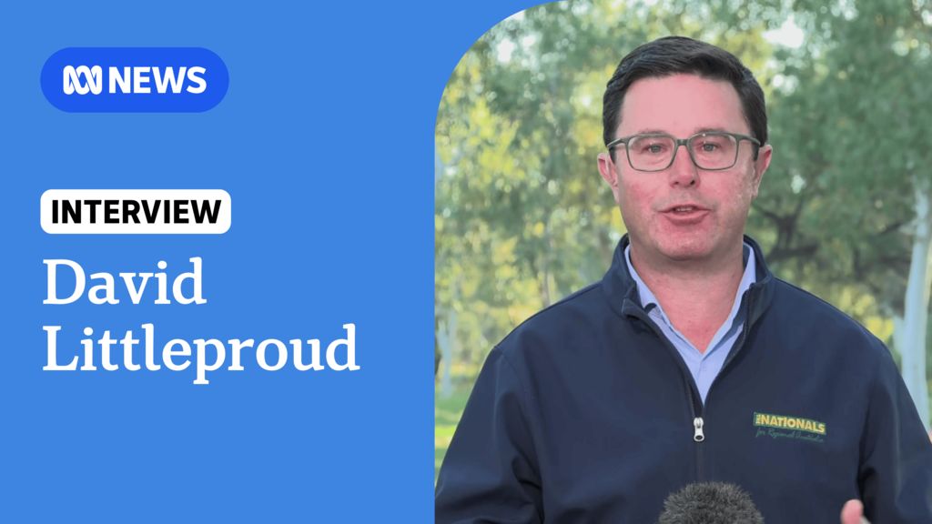 'Getting the priorities right': David Littleproud on the Coalition's ...