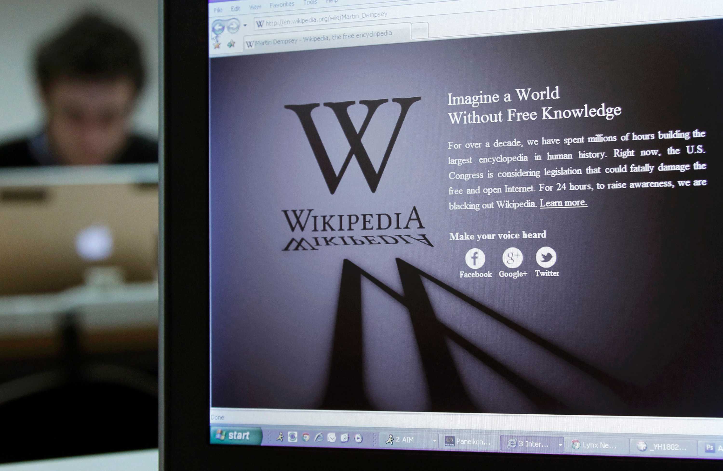 Wikipedia aims for 'consensus and trust' as fake news spreads, boss ...