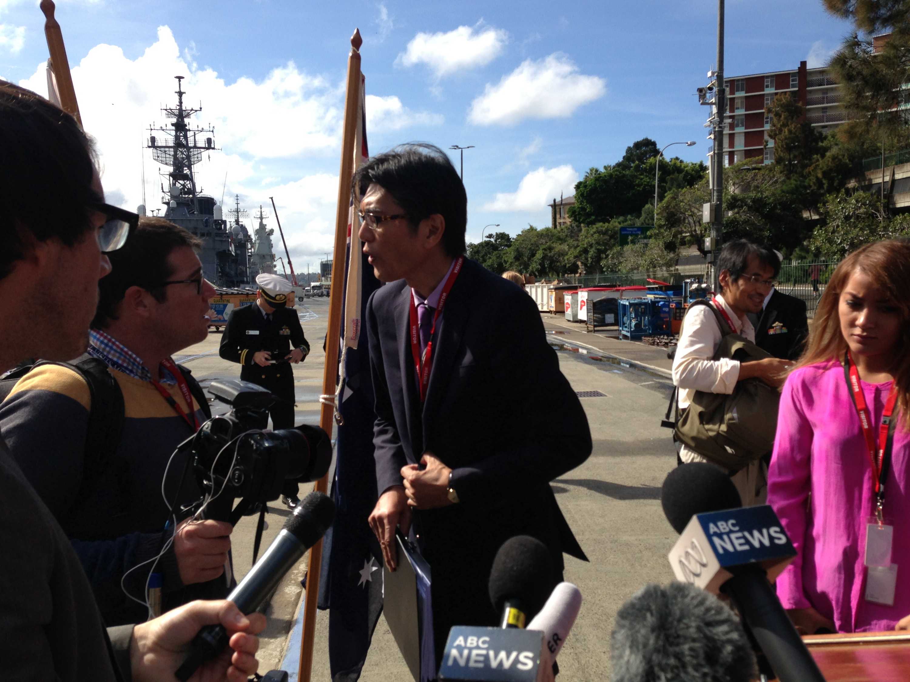 Chinese state media journalists barred from vessel during Australia ...