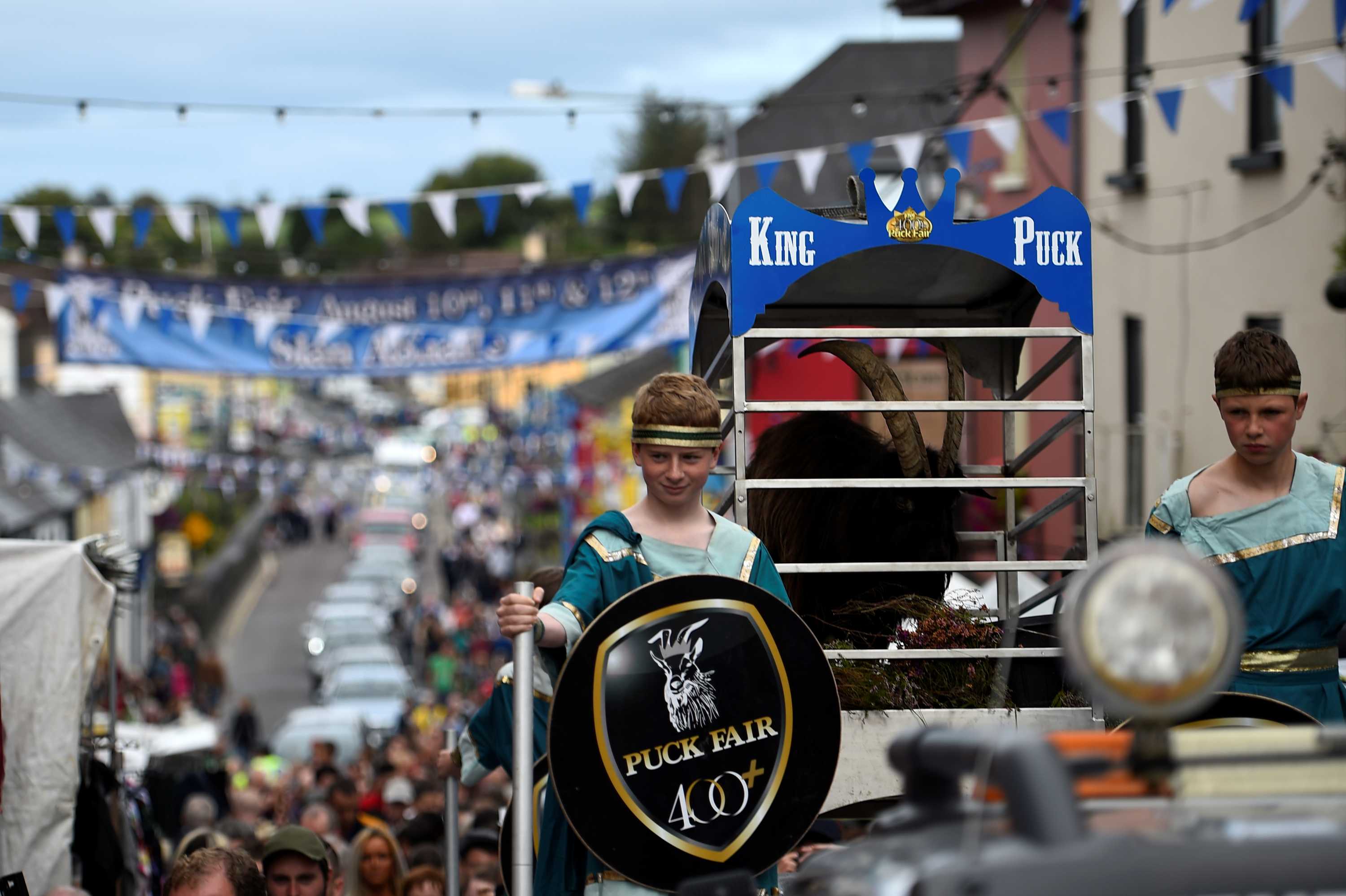 Puck Fair: In a remote Irish town, a goat reigns supreme — for a few ...
