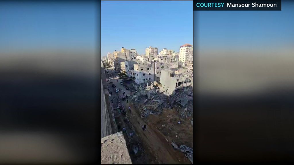 Supplied footage shows Gaza in ruins - ABC News