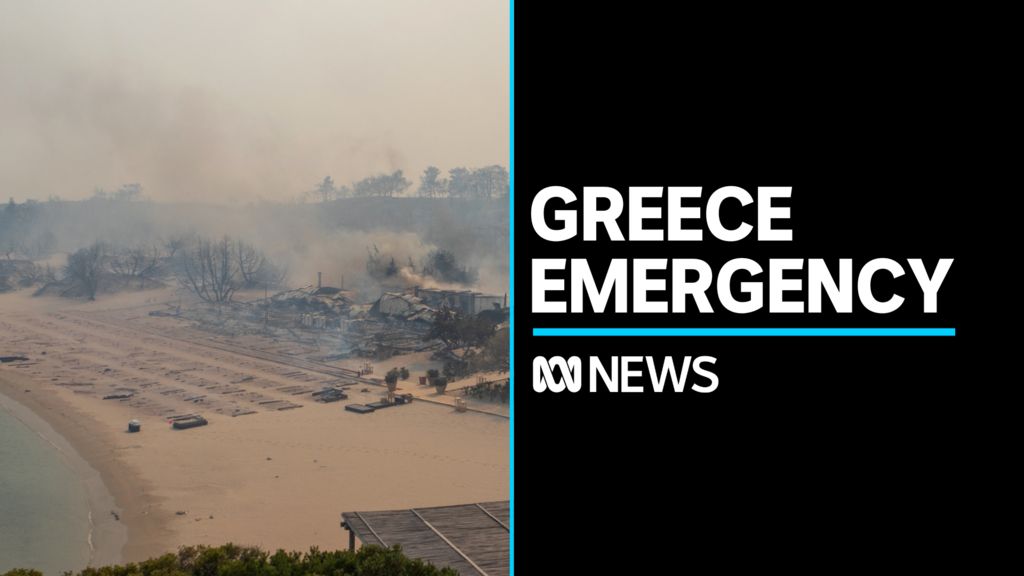Heatwave sparks major fire emergency in Greece - ABC News