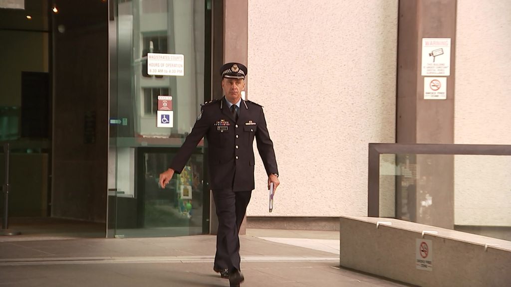 Superintendent Tim Partridge leaving court - ABC News