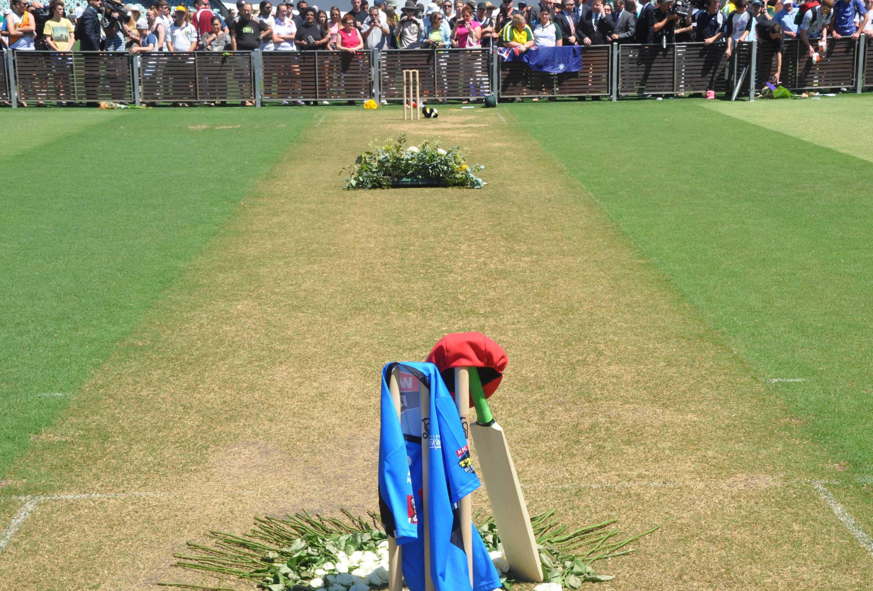 Phillip Hughes's bat and jerseys taken to Mount Everest by world-record ...