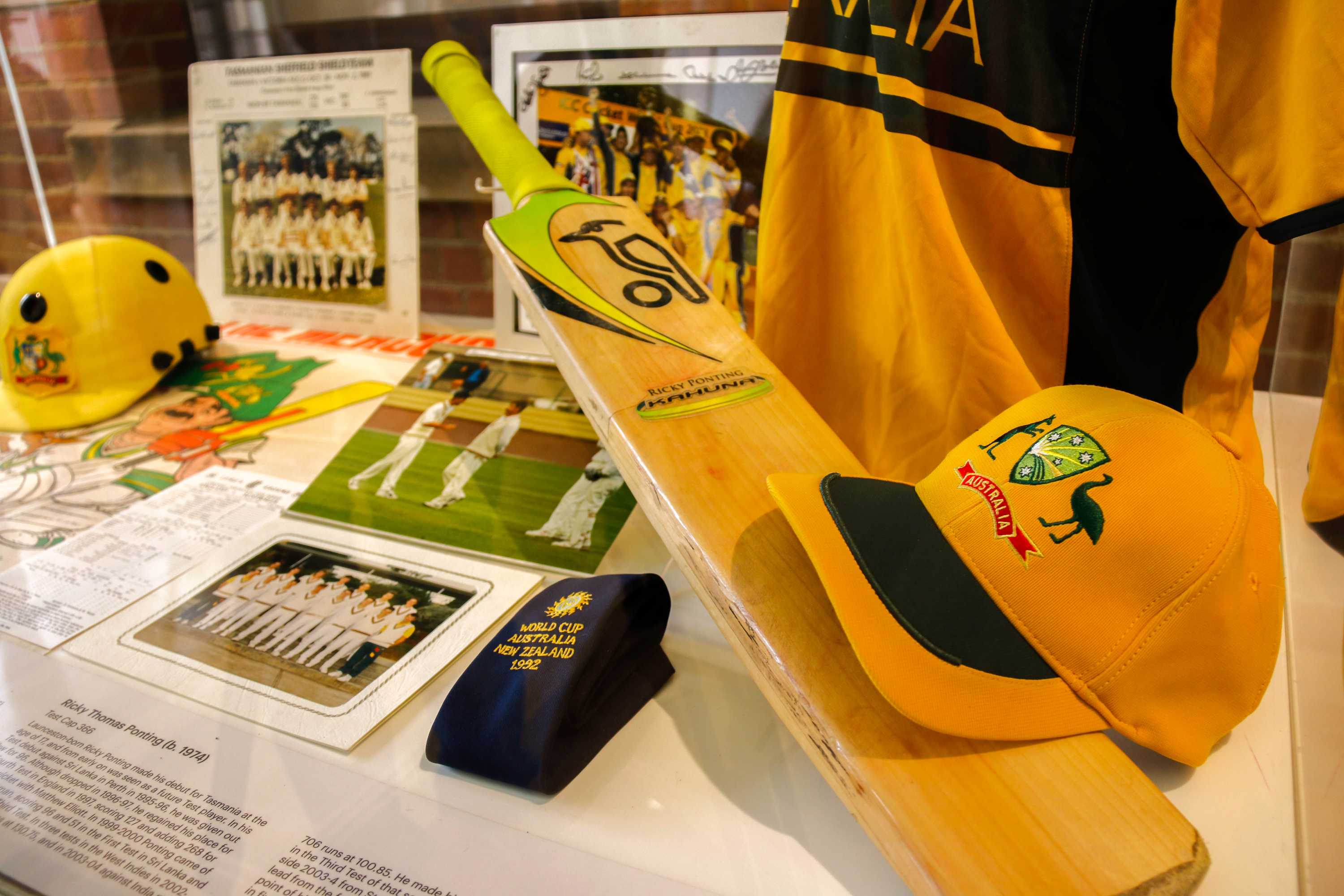 TMAG gets into the swing of the World Cup with a cricket memorabilia ...