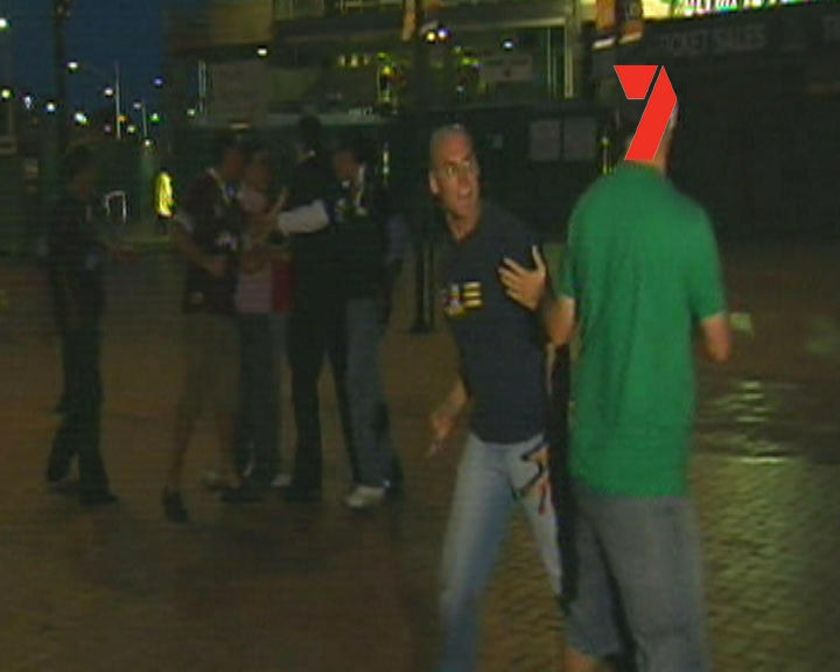 Reporter assaulted after NRL game - ABC News