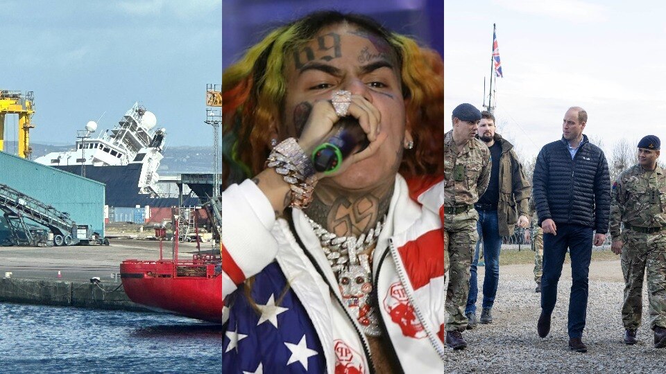 Rapper Tekashi 6ix9ine attacked outside gym, 25 injured as ship tips ...