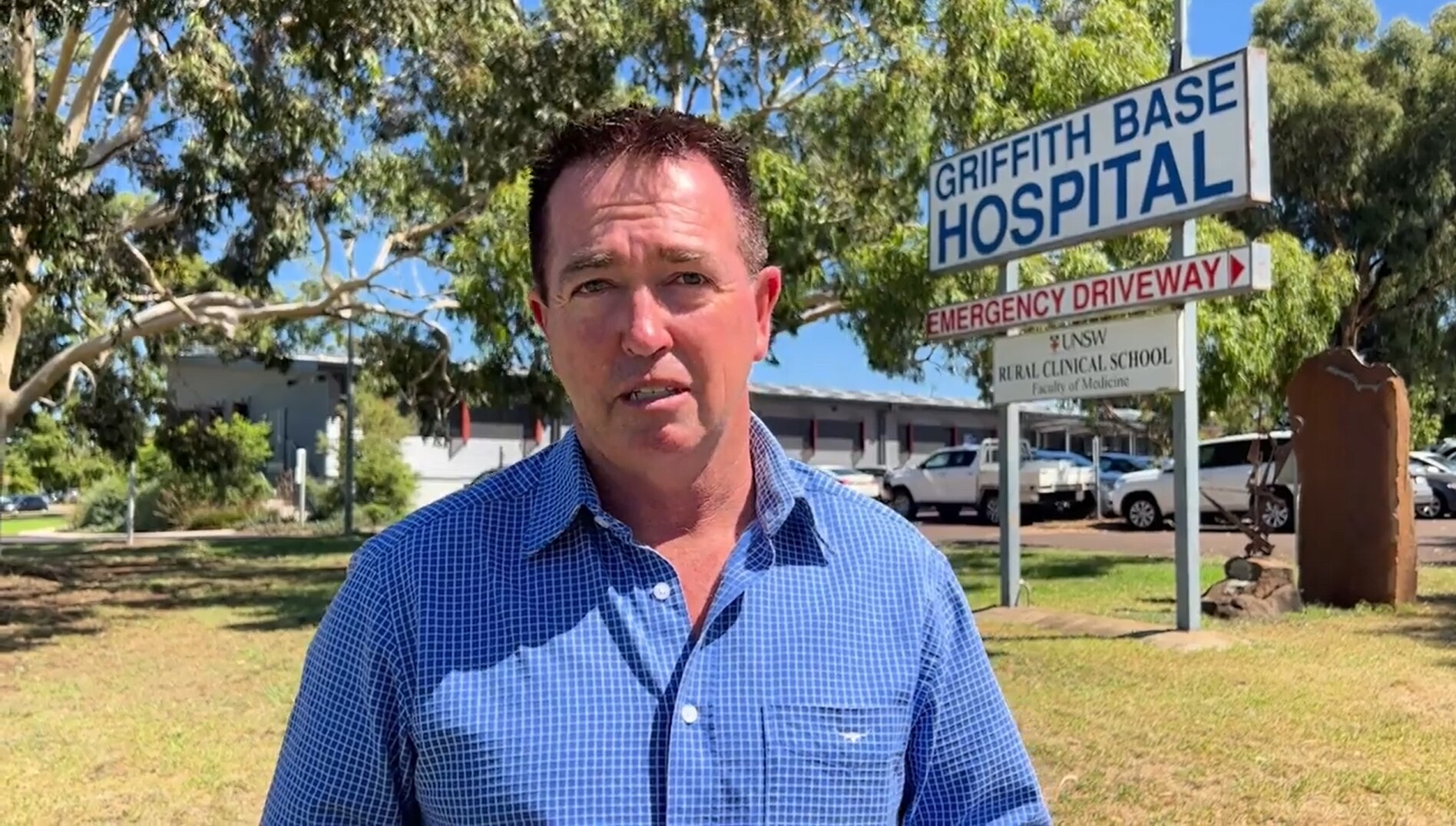 Paul Toole announces cancer funding for wrong group at Griffith press ...